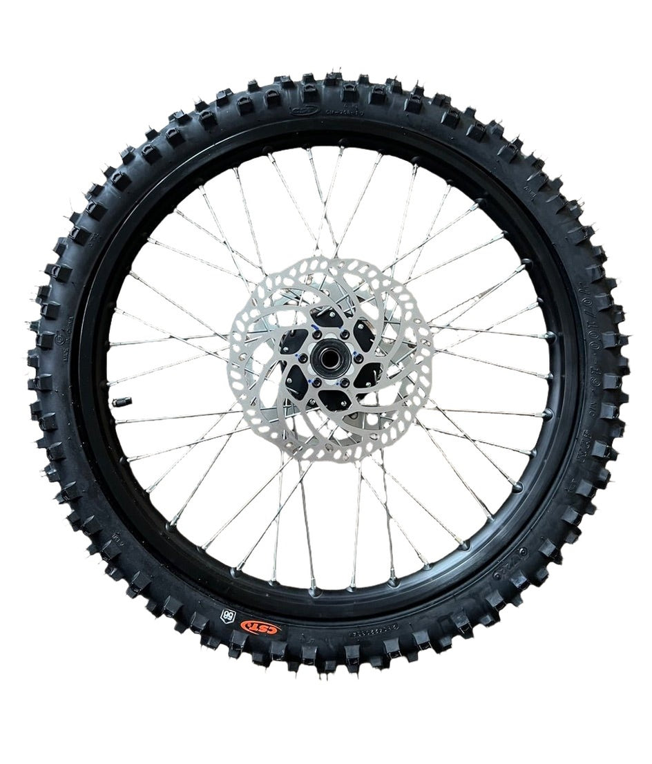 Light Bee 19" Rear Wheel Assembly with Brake Disc, Sprocket, & Tire ...